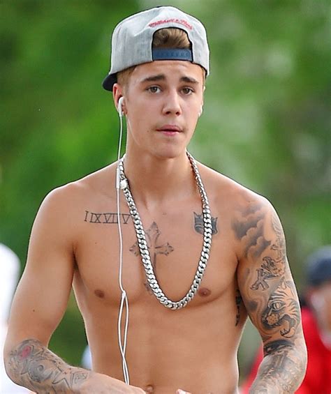 Justin Bieber Var Shirtless Caps Naked Male Celebrities