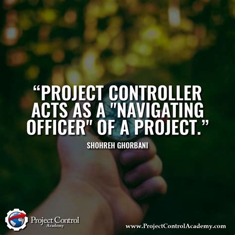 Did You Know That Project Controls Acts As A Navigating Officer Of A