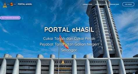 Cukai Tanah Dan Petak Selangor Cara Semakan E Billing Dan Pembayaran