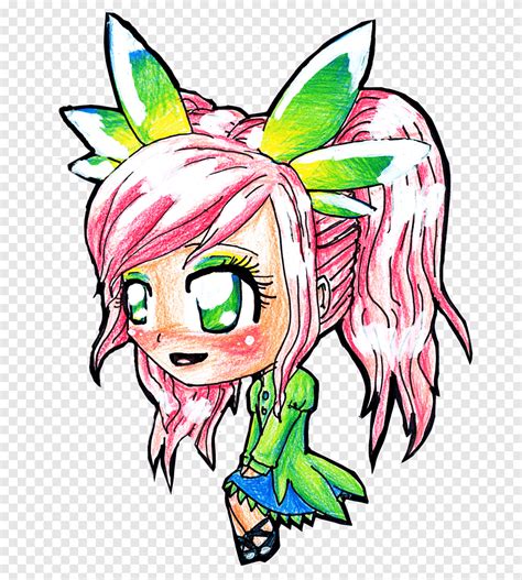 كوساس ، شخصية كرتونية ذات شعر وردي Png