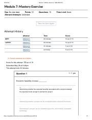 Module 7 Mastery Exercise 19SB MIS300 3 Pdf 5 28 2019 Module 7 Mastery Exercise 19SB MIS300