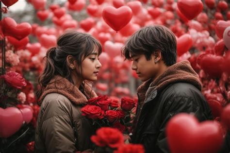 Premium Photo Young Attractive Couple In Love Kisses On White