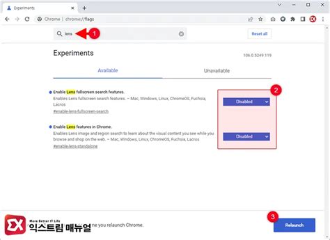 크롬에서 구글 렌즈를 끄고 이미지 검색을 사용하는 방법 익스트림 매뉴얼 크롬에서 구글 렌즈를 끄고 이미지 검색을 사용하는 방법 익스트림 매뉴얼