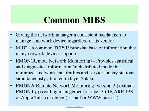 PPT Understanding Network Management Standards PowerPoint Presentation ID 6992303