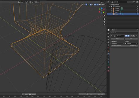 i cannot get the boolean effect like i see in tutorials unless i delete the edges shouldn t i
