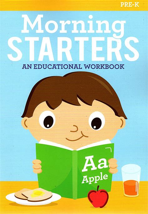 Educational Workbooks Pre K Morning Starters