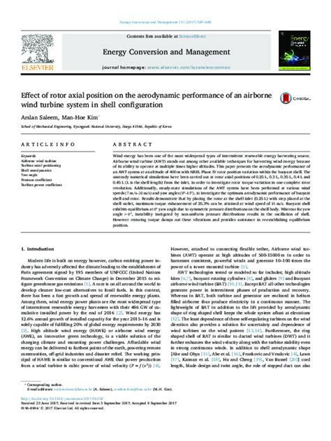 Pdf Effect Of Rotor Axial Position On The Aerodynamic Performance Of
