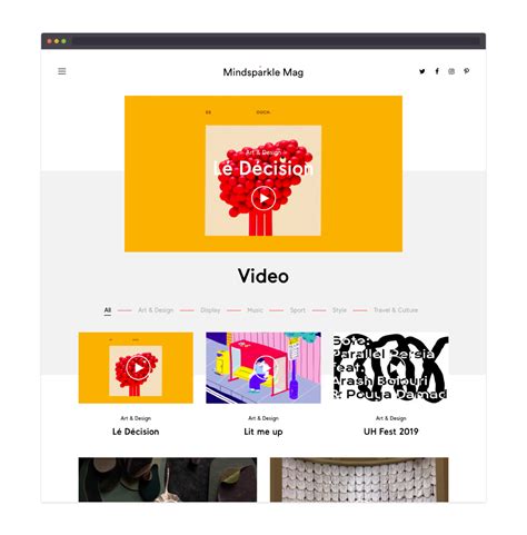 Mindsparkle Mag Design Blog On Wordpress Justcoded