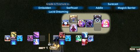 Ffxiv Red Mage Level 90 Cross Hotbar Layout Endwalker Gari Games