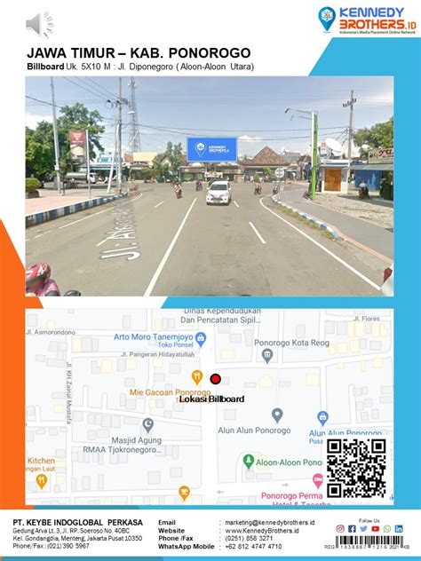 Sewa Billboard Kab Ponorogo Nasional KennedyBrothers Id