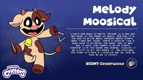 Smiling Critters Oc Melody The Cow By Jeangonzal73 On Deviantart
