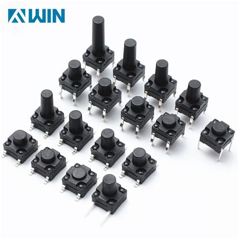 China Customized Tactile Switch 6x6mm Suppliers Manufacturers