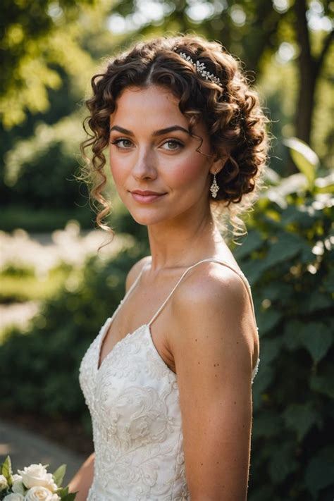 20 Wedding Hairstyles For Curly Hair Trend Is Style Curly Wedding
