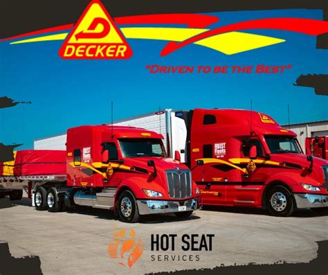 Decker Truck Line Inc On Linkedin Driventobethebest Deckertruckline