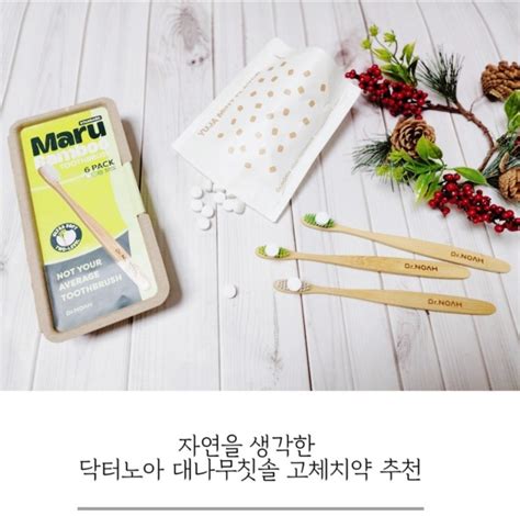 자연을 생각한 닥터노아 대나무칫솔 고체치약 추천 네이버 블로그