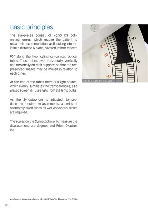 Synoptophore Information Guide Pdf