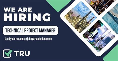 Tru Solutions On Linkedin Join Our Growing Team Were Hiring A Technical Project Manager Send