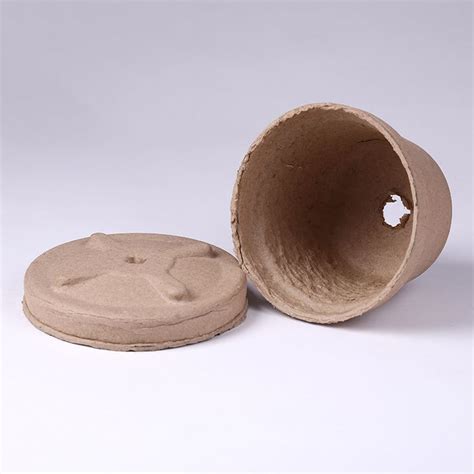 Eco Friendly Paper Pulp Molded Container For Bee Biodegradable