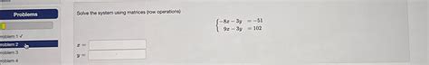 Solved Problems Problem 1 Roblem 2roblem 3roblem 4Solve The Chegg