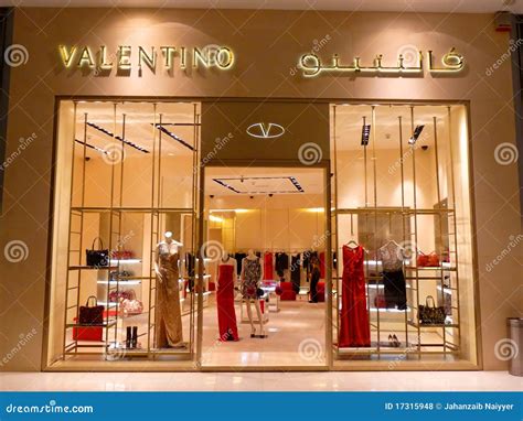 Valentino Fashion Boutique Editorial Stock Photo - Image: 17315948