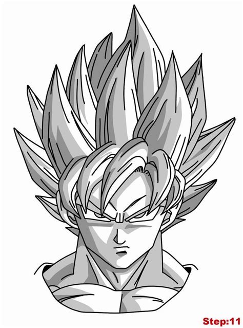 Dibujos De Goku Super Saiyan Para Colorear Vsun