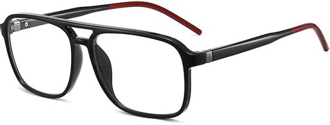 Dustin Square Black Frame Eyeglasses Anrri Anrri