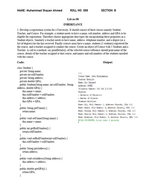 Lab8 Download Free Pdf Central Processing Unit Method Computer