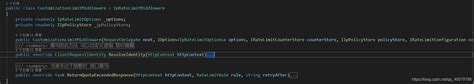 Netcore——aspnetcoreratelimit简单使用 Csdn博客