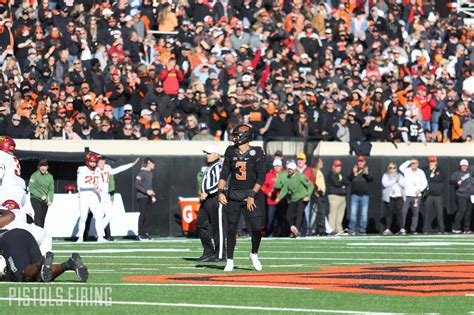 Mike Gundy Explains Why Osu Waited Until Late To Insert Spencer Sanders