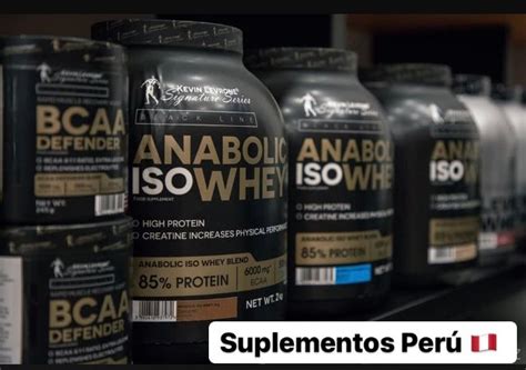 Iso Whey Proteína Isolatada Marca Suplementos Perú