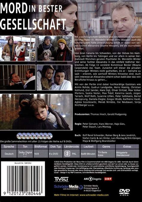 Mord In Bester Gesellschaft Komplettbox 8 Dvds Jpcde