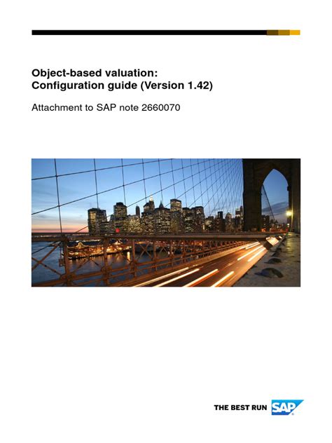 Object Valuation Config Guide V1 42 Pdf Valuation Finance