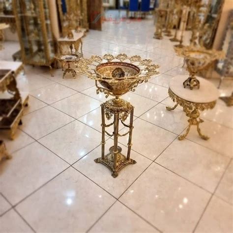 خرید و قیمت خرید، قیمت و مشخصات میوه خوری کنارسالنی برنزی طرح جدید