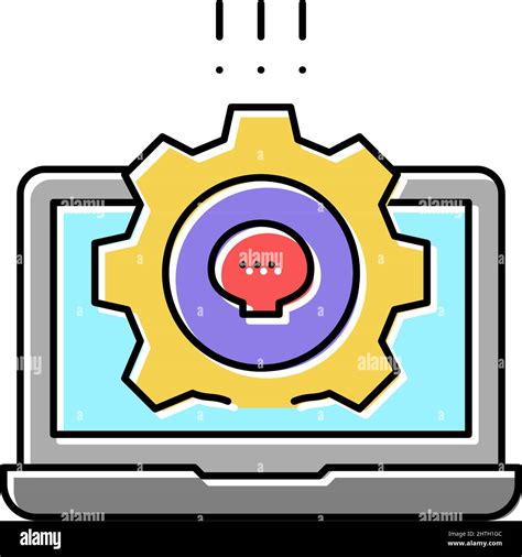 Antivirus Software Color Icon Vector Illustration Stock Vector Image