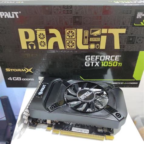 Palit Geforce Gtx 1050 Ti Stormx 4gb Gddr5 Graphics Card Video Card