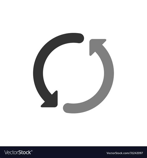 Loading Progress Or Load Circle Icon Royalty Free Vector