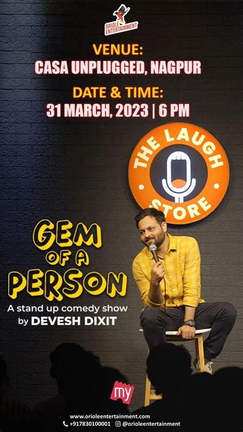 Devesh Dixit To Perform Live Stand Up Comedy Show In Nagpur On 31st