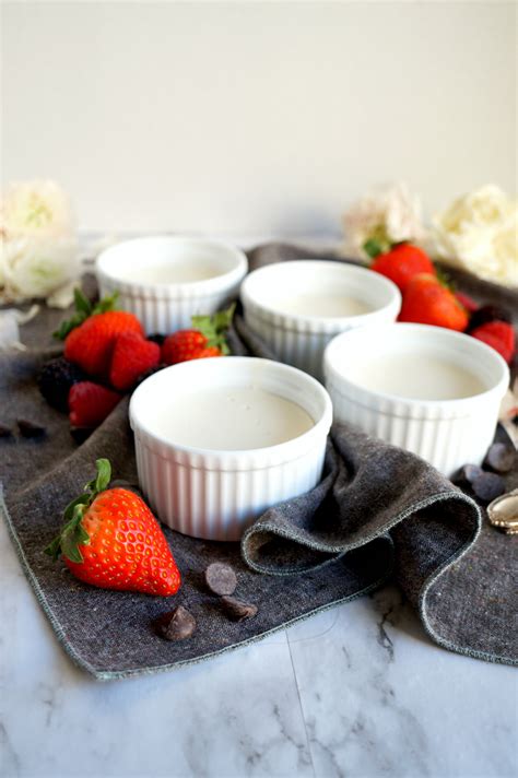 Vegan Coconut White Chocolate Panna Cotta The Baking Fairy