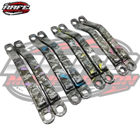 Side Braces Rx King Cnc Carbon Forged Motif 4 Color Variants Shopee Malaysia