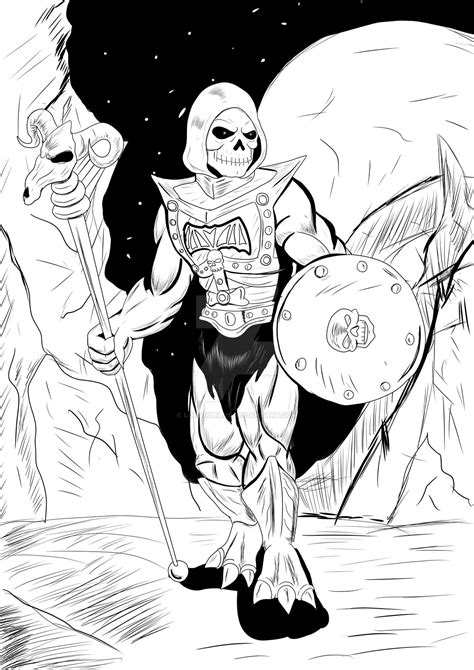 Battle Armor Skeletor By Lordjubilus On Deviantart