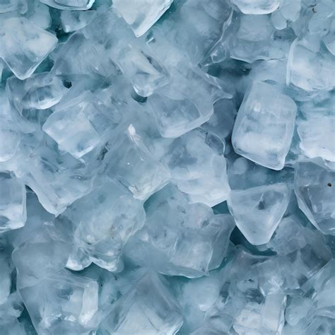 Premium Ai Image Ice Texture
