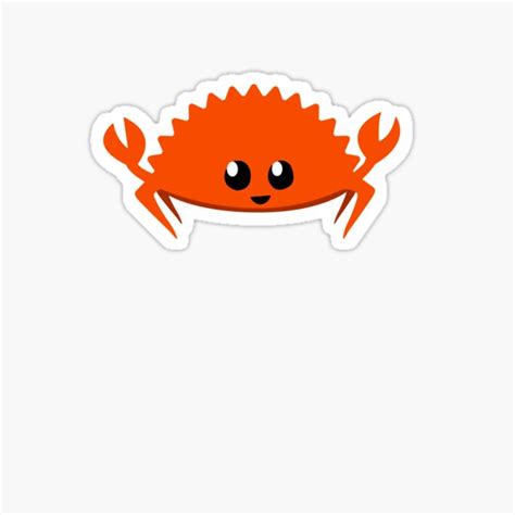 Nerdy Happy Ferris The Rustacean Rust Computer Programming Language
