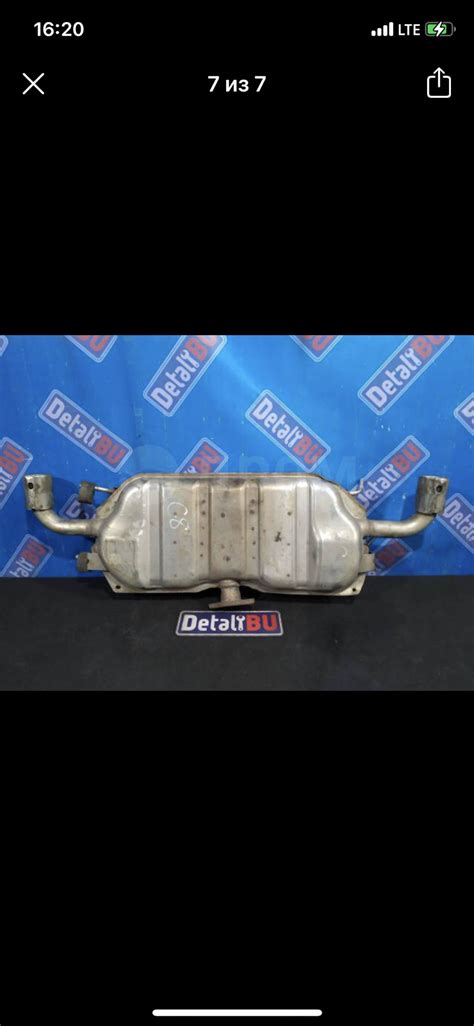 OEM Раздвоенный выхлоп от Мазда 3 BM 2.0 — Mazda 3 (3G) BM, 1,6 л, 2014 ...