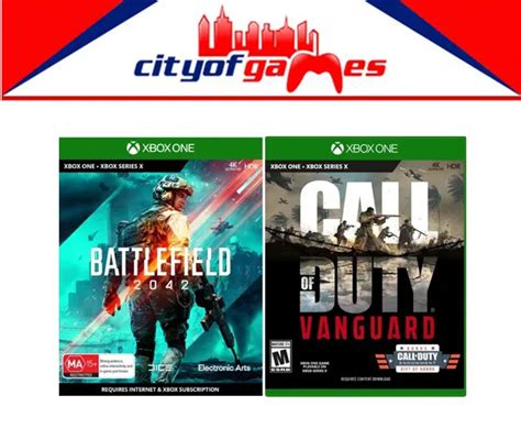 Battlefield 2042 And Call Of Duty Vanguard Xbox Oneseries X Game Bundle
