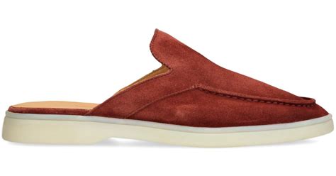 Aurélien Suede Yacht Slides In Brown Lyst