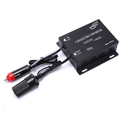 Aluminium Alloy Dc 24v To Dc 12v Car Power Supply Grandado