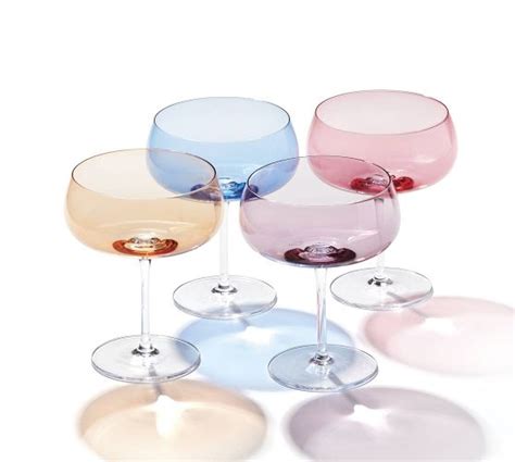Monet Cocktail Glasses Pottery Barn
