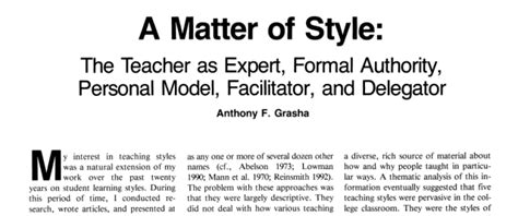 Teaching Styles You Need To Know