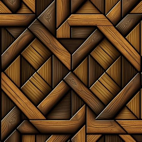 Premium Photo A Seamless Pattern With A Wooden Pattern