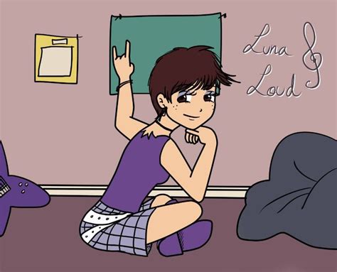 Luna Loud Lunaloud Theloudhouse Loudhouse The Loud House Fanart